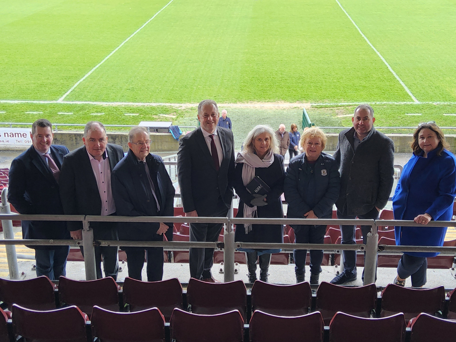 Sports Minister visit to Pearse Stadium – Galway GAA