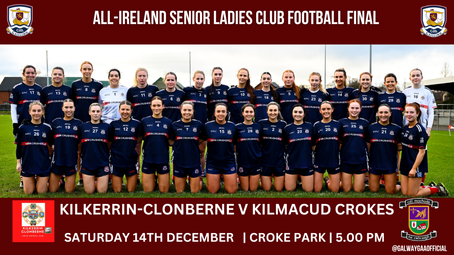 All-Ireland Club Ladies Football and Camogie Finals – Galway GAA