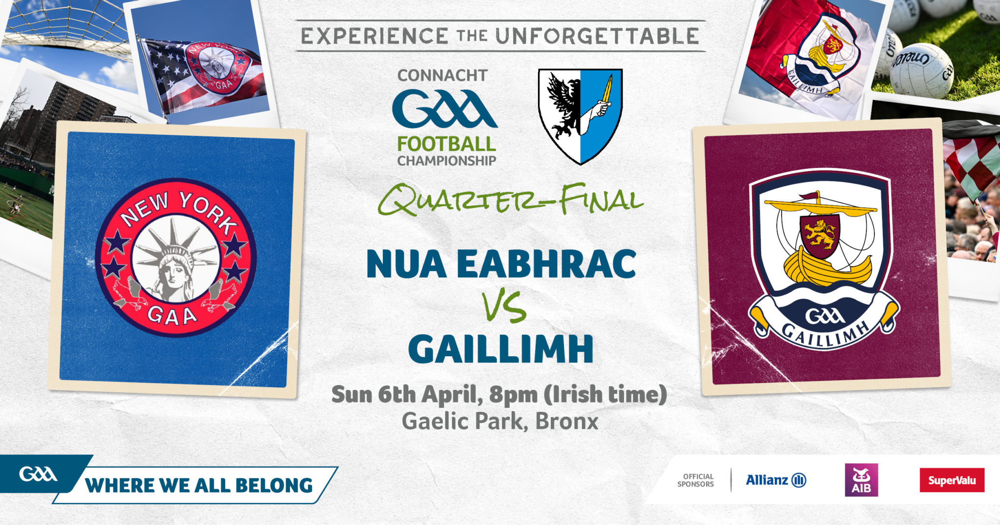 Team News: Galway v New York, Connacht SFC QF – Galway GAA